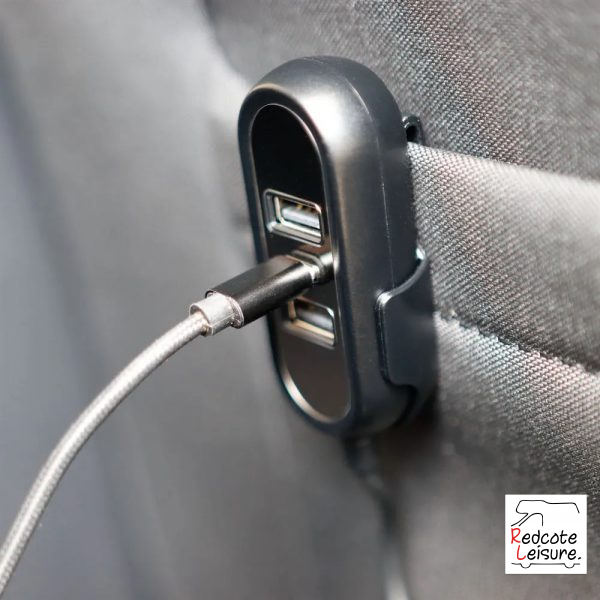 12V 4-Port USB/Type C Extension Cable | Redcote Leisure