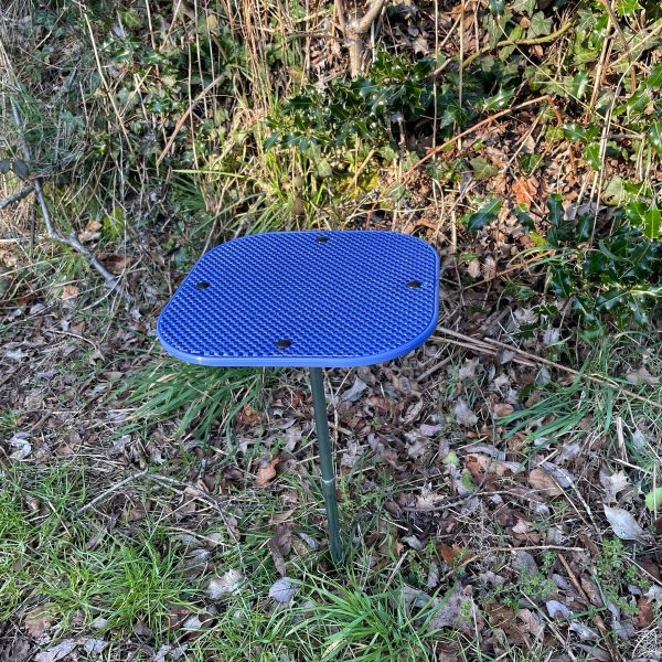 Stick Table with Non-slip Top in Blue | Redcote Leisure