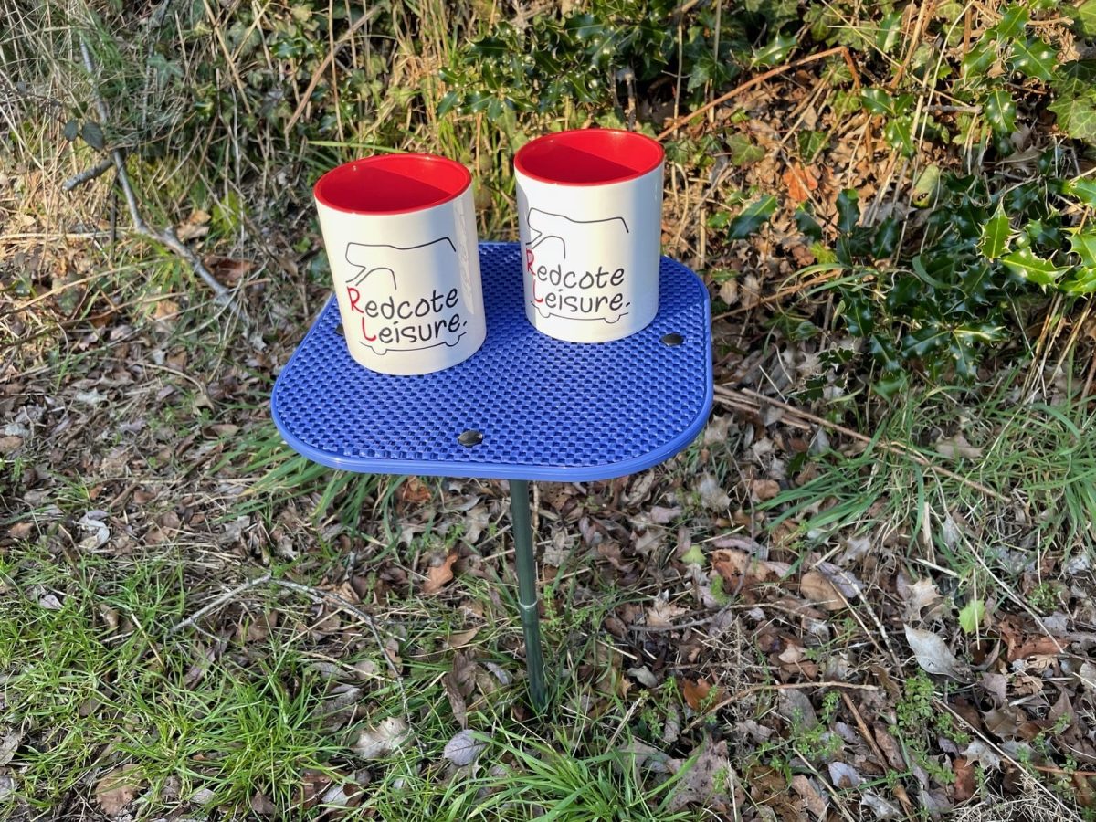 Stick Table with Non-slip Top in Blue | Redcote Leisure