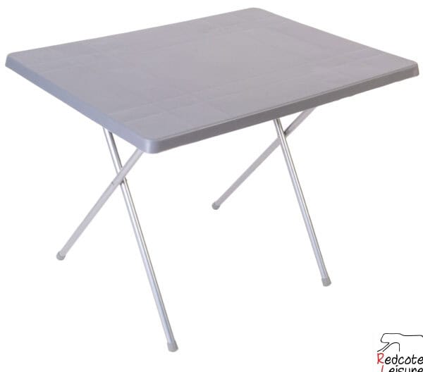 Quest Fleetwood Master Plastic Table – Grey | Redcote Leisure