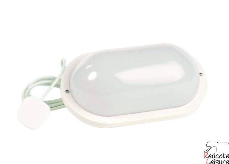 230v Bulkhead Light Fitting with 40 Watt Bulb | Redcote Leisure